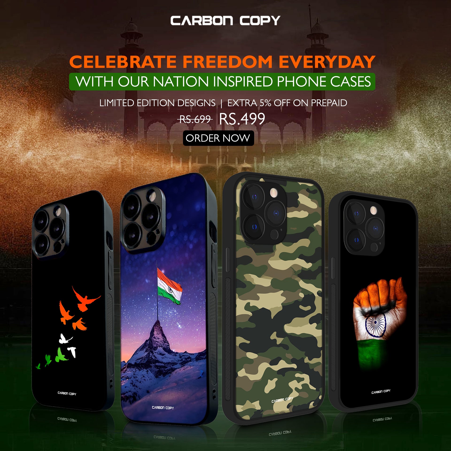 Freedom Limited Edition Phone Case – CARBON COPY